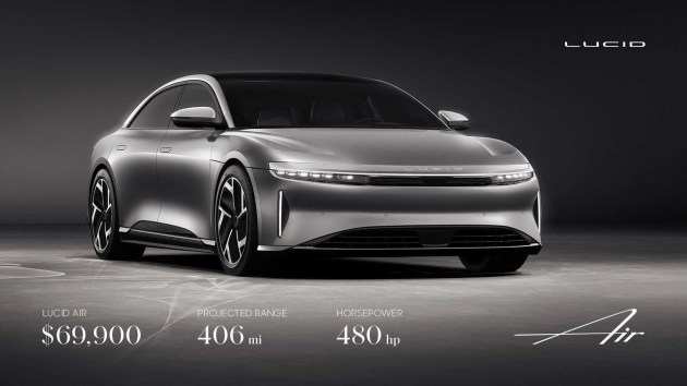 首批520台 Lucid Air Dream Edition版本正式交付_易车