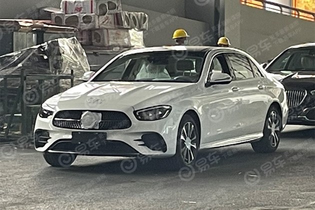 2021上海车展探馆：国产奔驰E 350eL曝光_易车