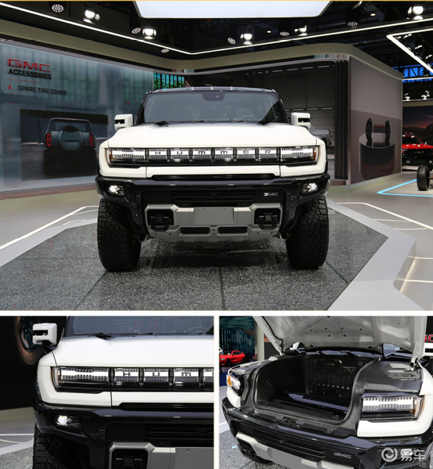 经典与未来交织，实拍全新电动悍马——GMC HUMMER EV_易车